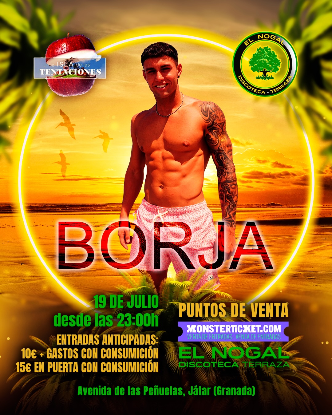 Borja en Discoteca El Nogal | MonsterTicket