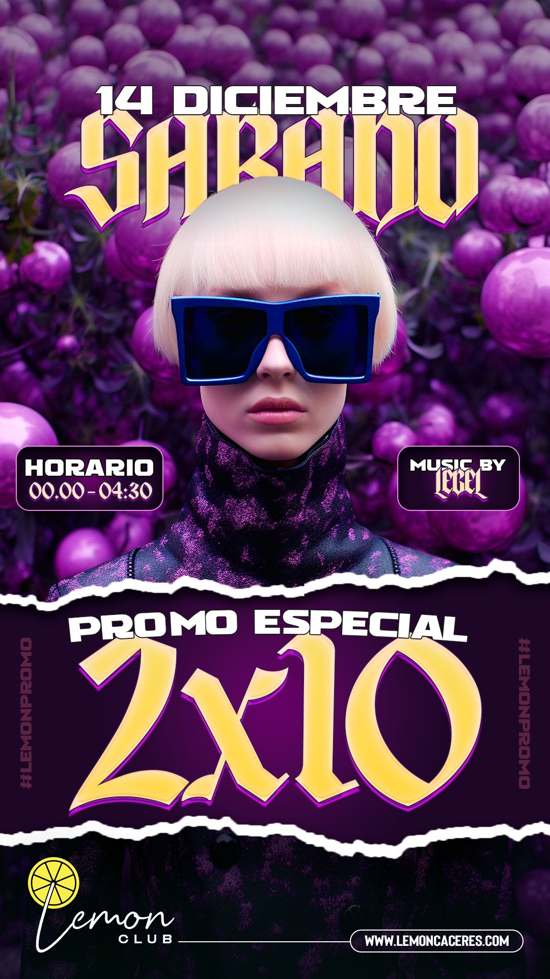 Lemon - Sábado 14 Diciembre | MonsterTicket