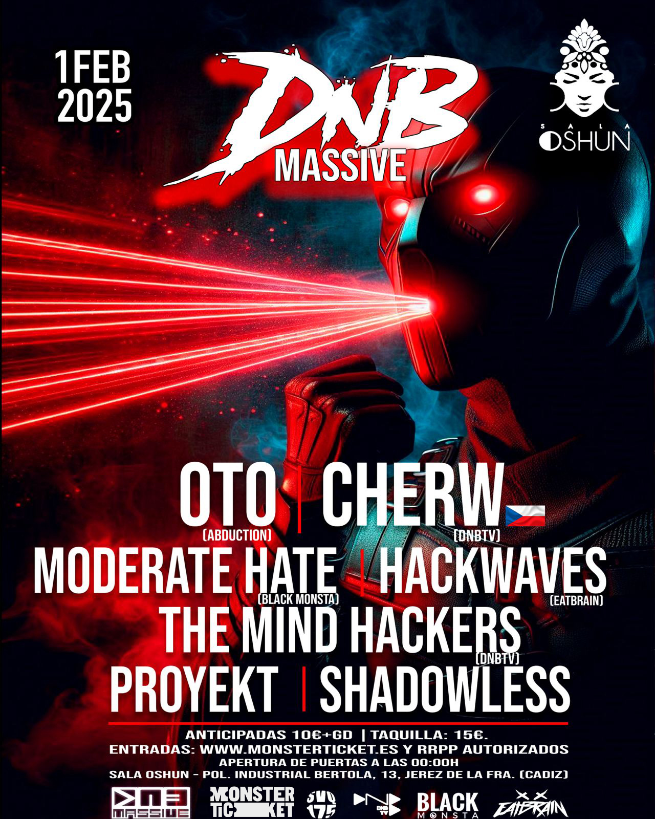 Oshun DnB Massive | MonsterTicket